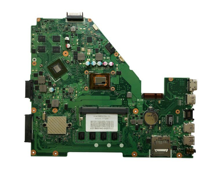 Материнская плата, mb, для ASUS X550CC Rev: 2.0 , Pentium 2117U , V2G , 4GB