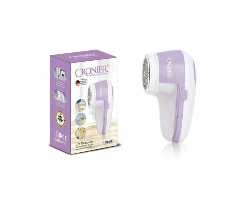 Машинка для удаления катышков CR-207 / Миниклинер / Машинка для чистки одежды, электрическая / Прибор против катышек