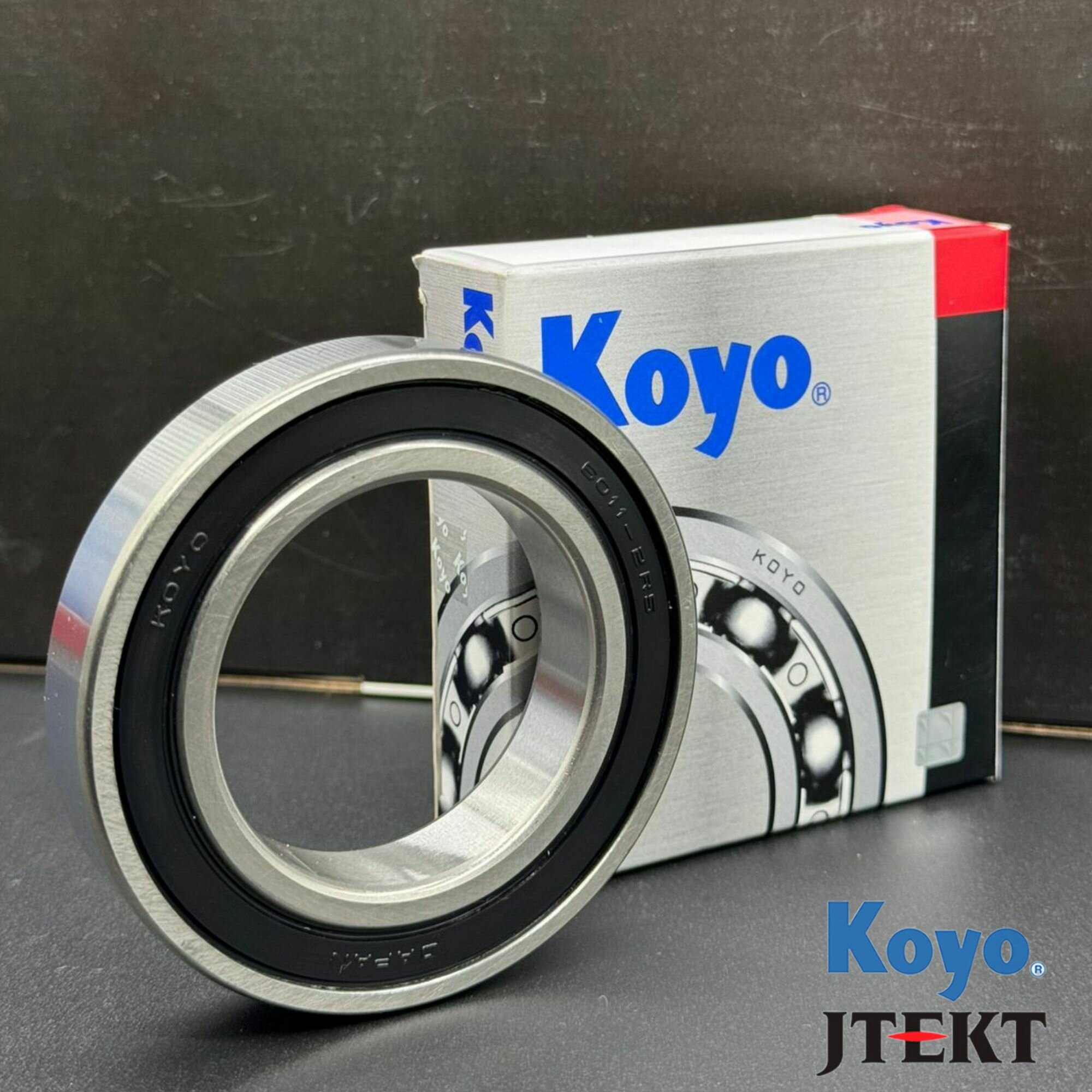 Подшипник шариковый KOYO 6011 - 2RS/C3 аналог гост 180111 ( вал 55х90х18 )