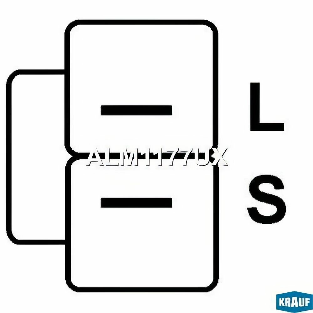 Генератор, для Мазда 3, MPV арт ALM1177UX