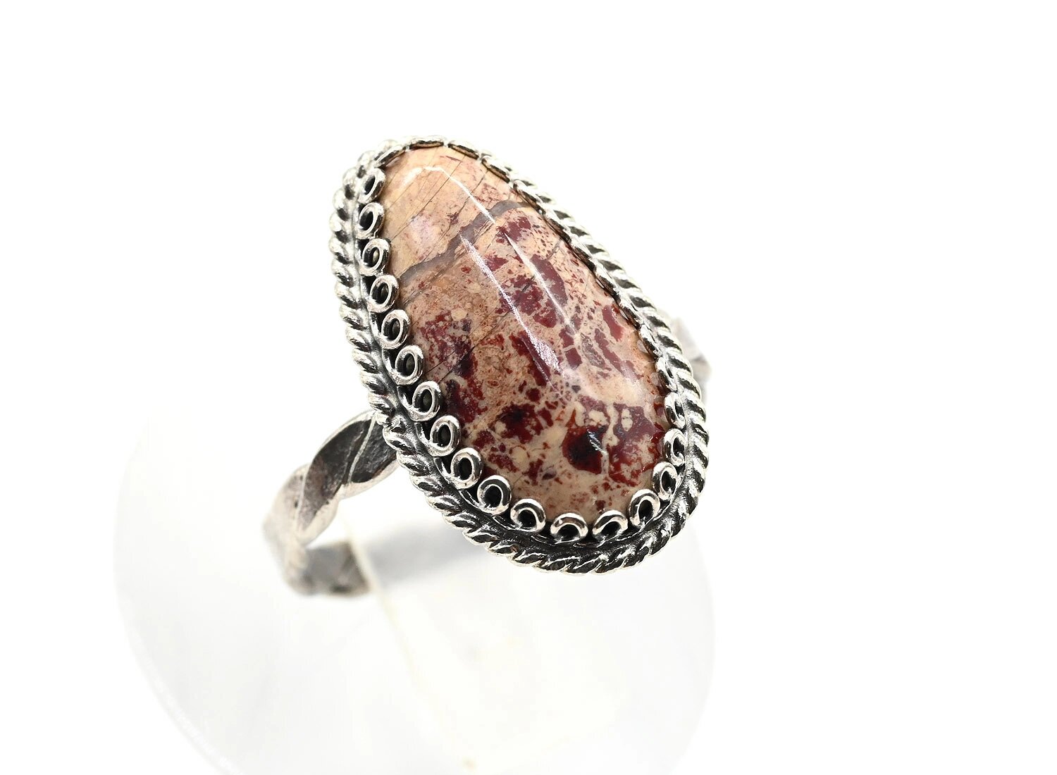 Кольцо, яшма