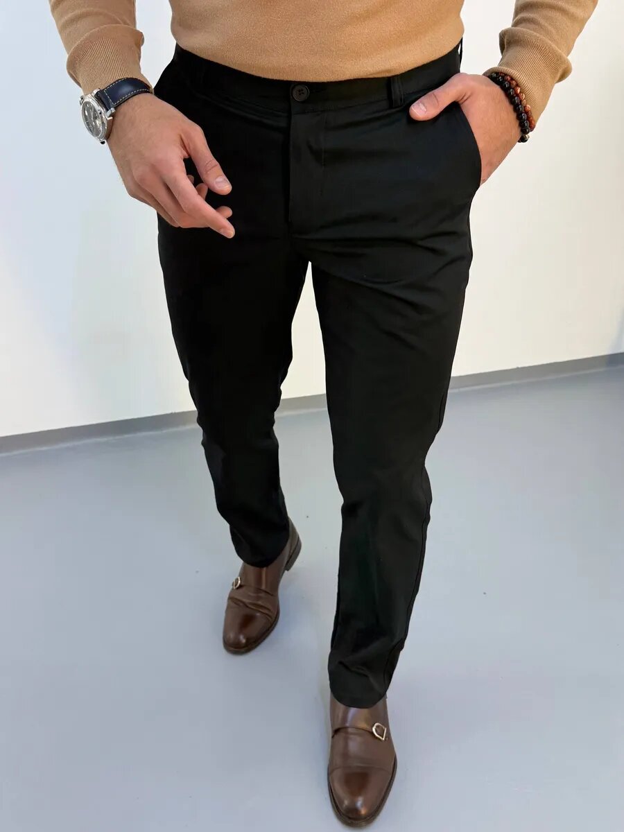 Брюки габардин мужские