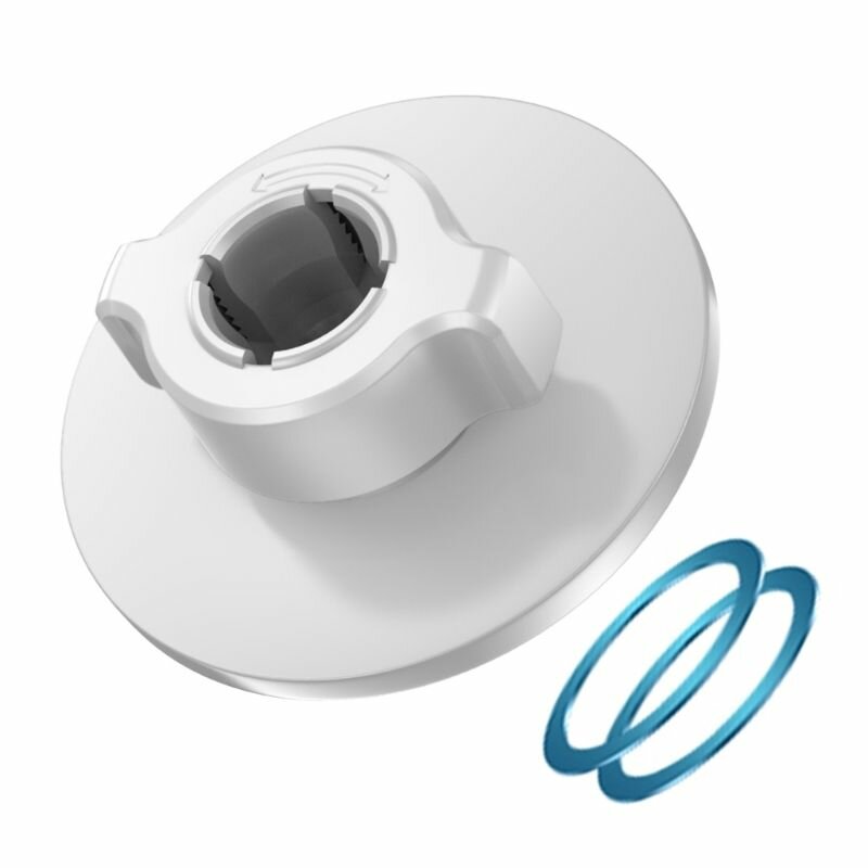 Магнитный держатель мобильного телефона magsafe 17 мм с универсальной шаровой головкой-белый