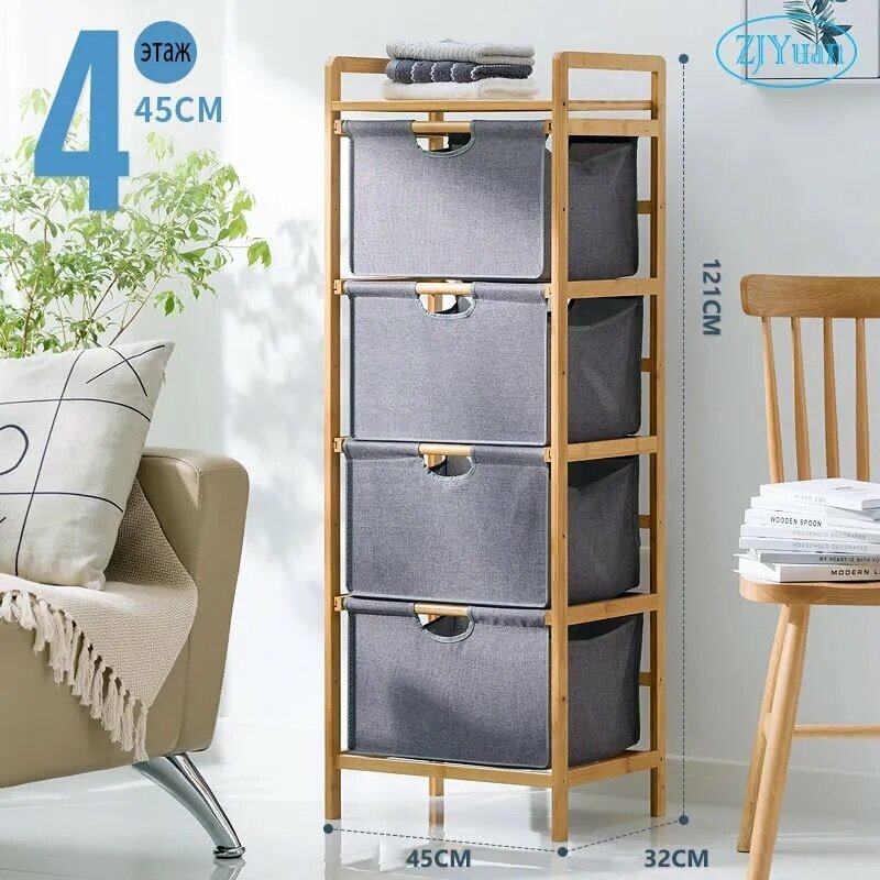 Комод, 4 ящ, 45х32x121 см