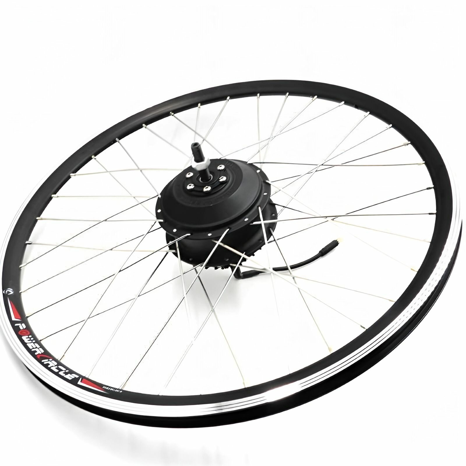 Мотор-колесо заднее, редукторное 500Вт, 24", LCD S830 с курком газа 36В/48В, набор (Green-DDK)