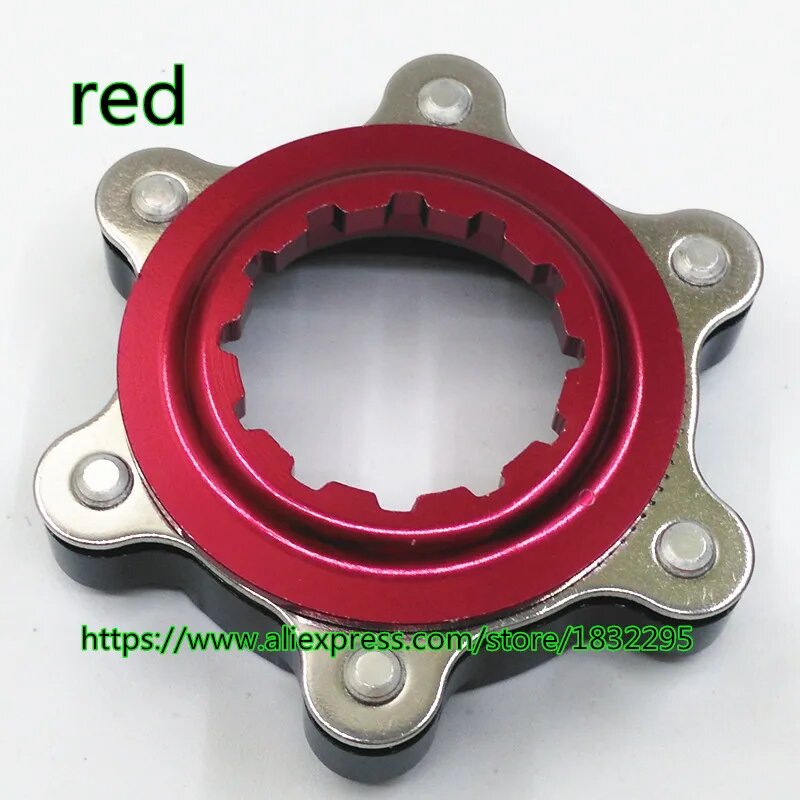 WARDER Адаптер дискового тормоза WDA-09 для 6 болтов Красный, red