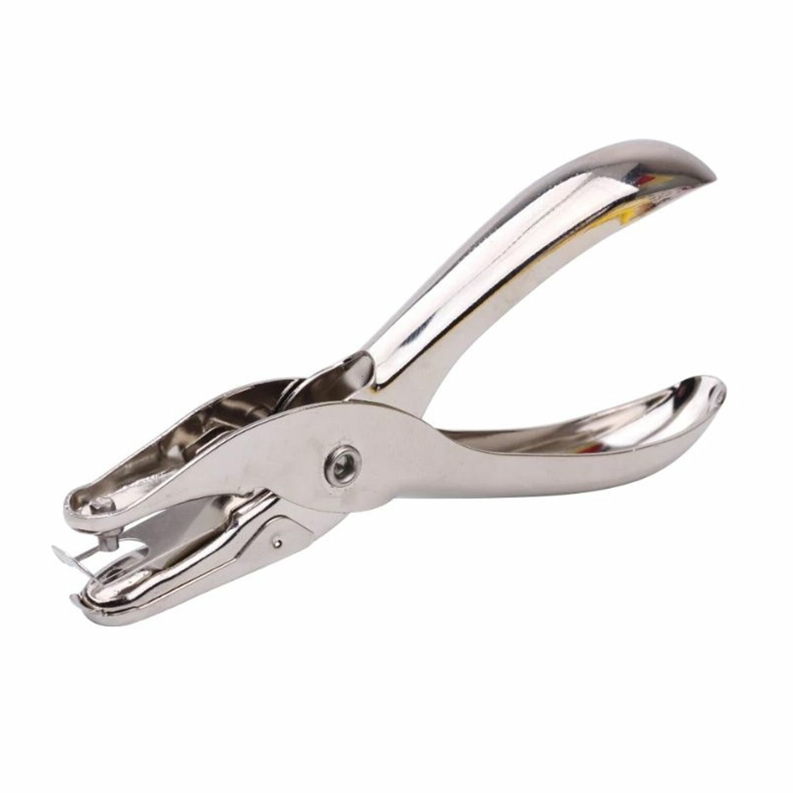 (1 шт.) Металлический дырокол с одним отверстием для канцелярских принадлежностей - диаметр отверстия 3 мм