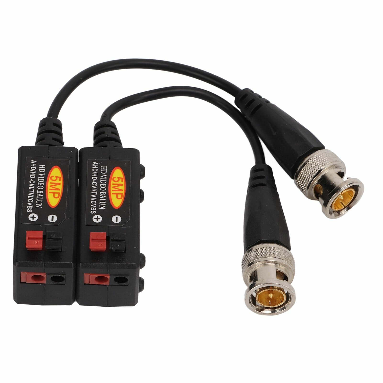 1 пара HD видео балун передатчик 8MP для систем видеонаблюдения, поддержка AHD, HDCVI, HDTVI, высокая стабильность передачи