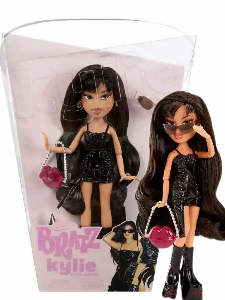 Кукла Bratz Kylie Jenner - Кукла Брац Кайли Дженнер Дневной наряд с сумочкой в форме губ 594772