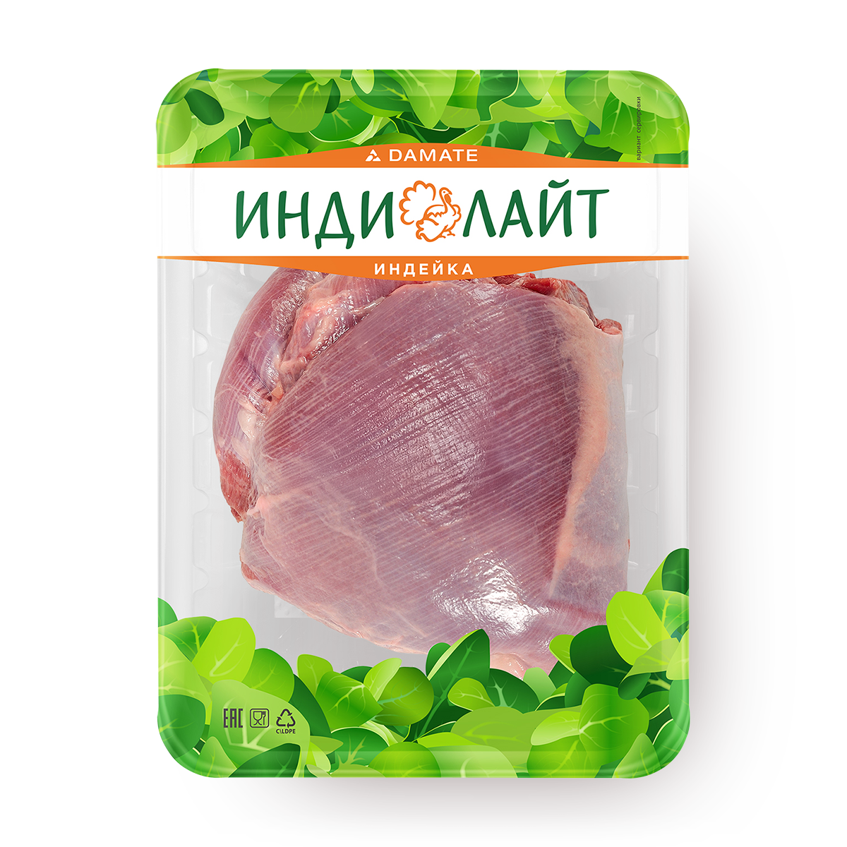 Филе бедра индейки Индилайт, халяльный продукт, без костей, 0,41 кг