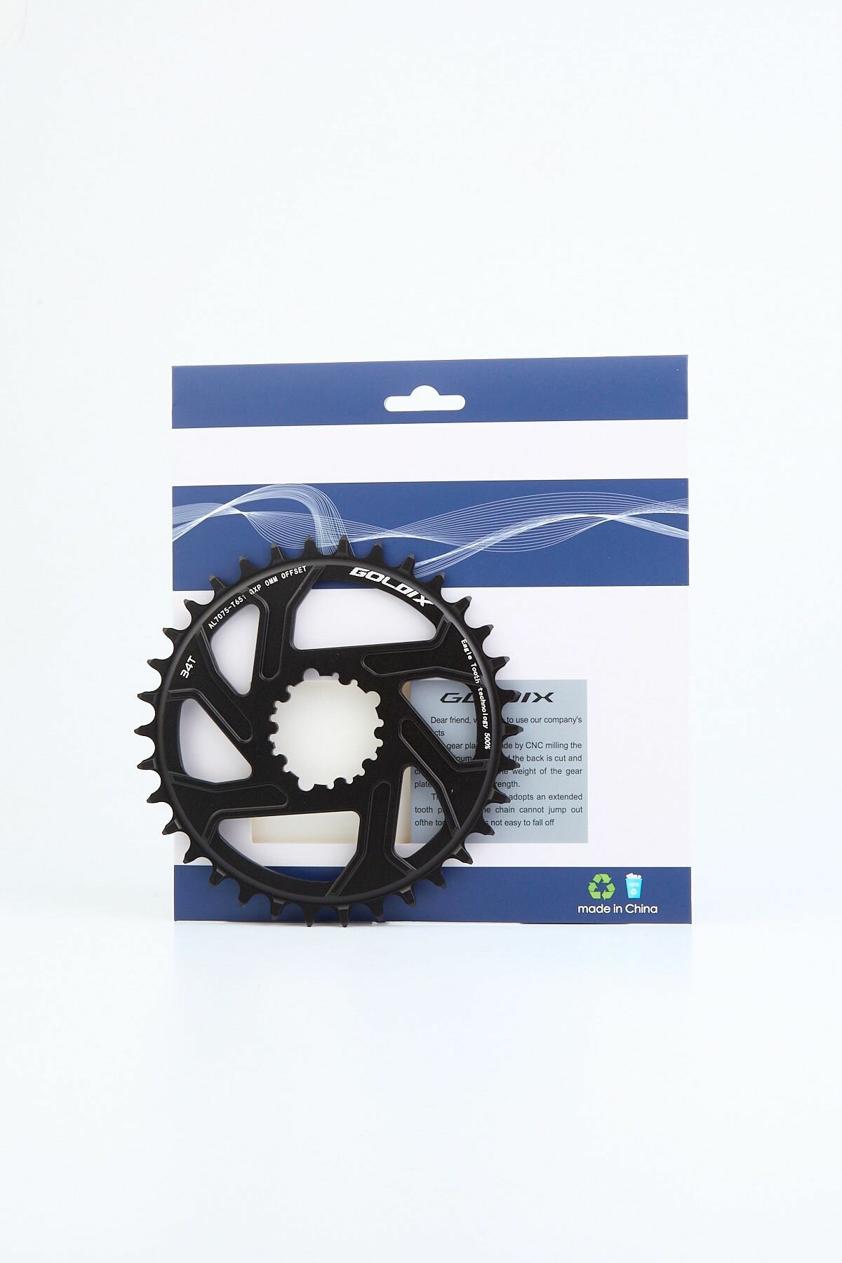 Передняя звезда Голдикс Narrow Wide Sram DM 0мм 34T