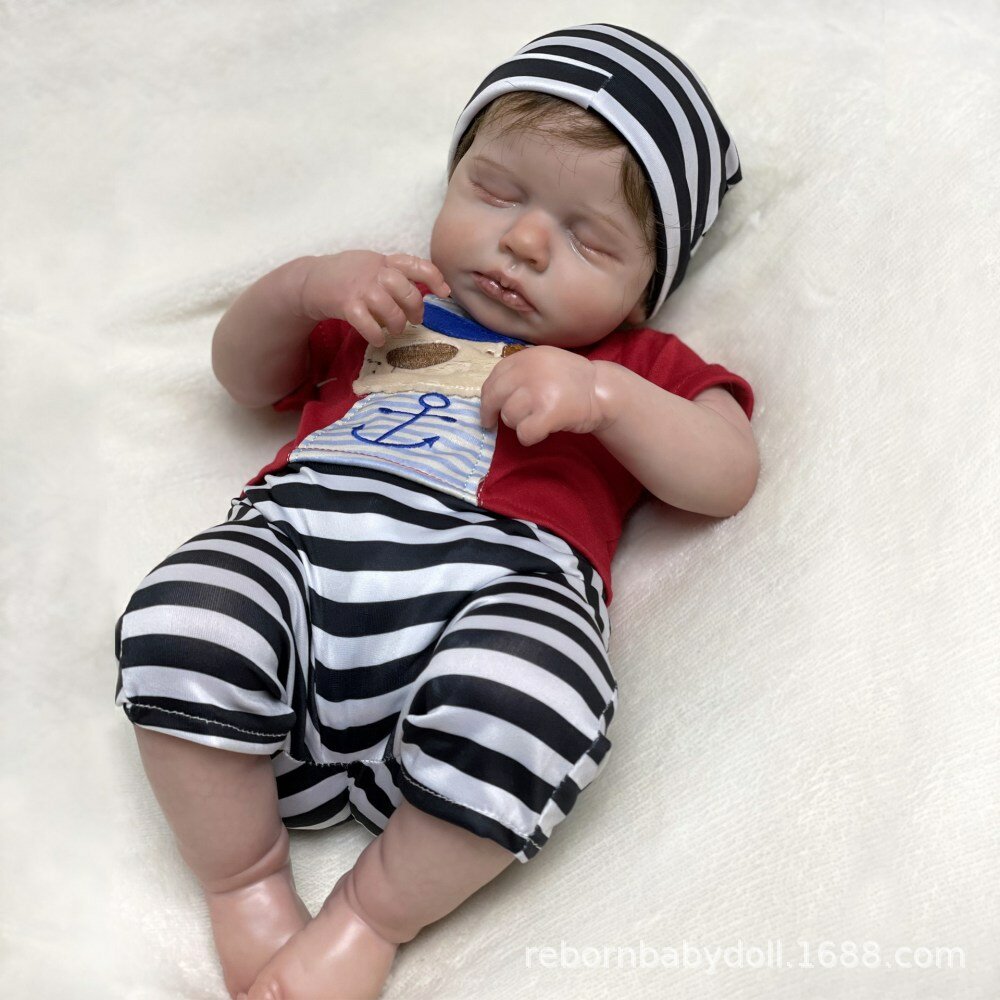 Высококачественная раскрашенная реалистичная кукла-младенец высотой 18 дюймов с видимыми венами и кровеносными сосудами.