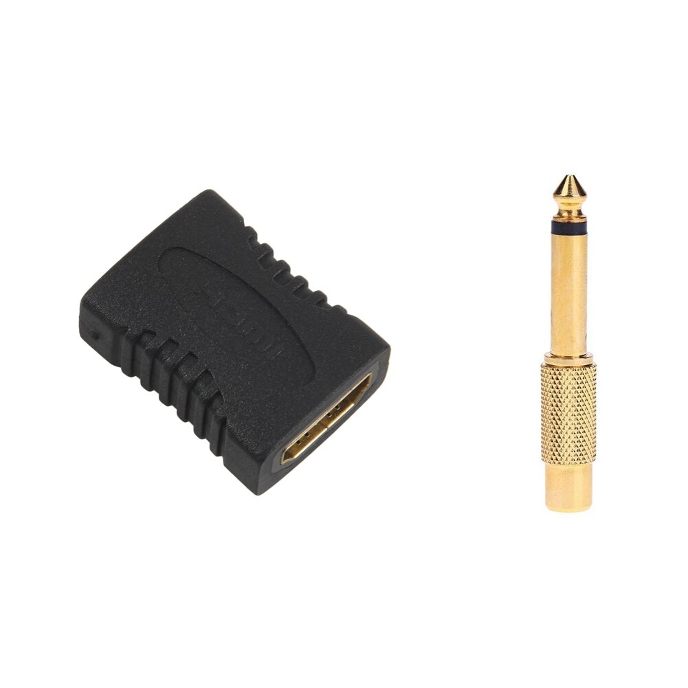 Шт. HDMI-разъем с адаптером HDMI-разъема и 1 шт. Aurum Male Jack To RCA Female Plug Audio Adapter Connector