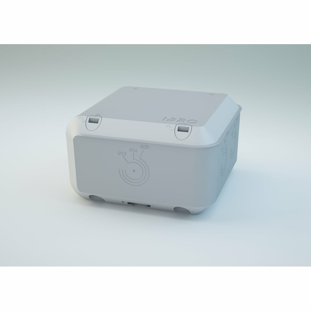 Распределительная коробка IPRO р100 ip67 белого цвета 12623