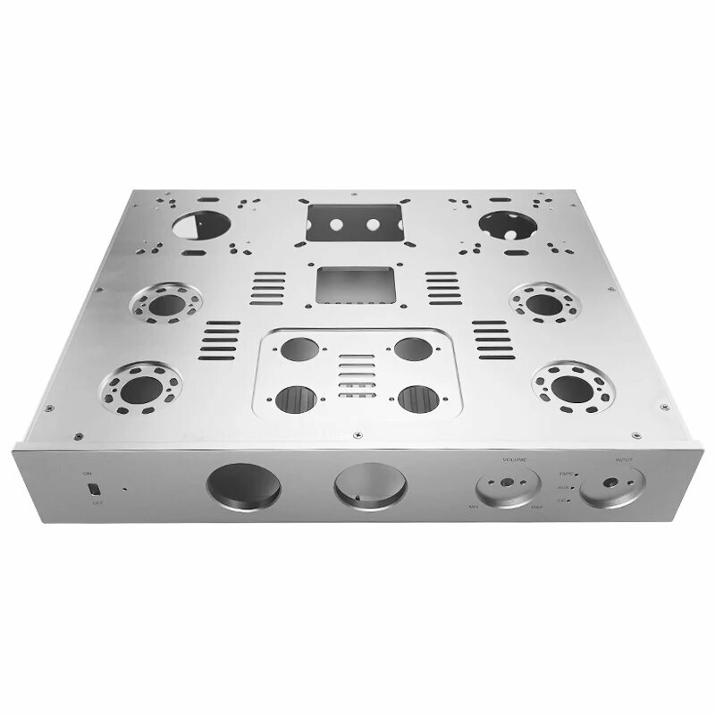 FOSI AYM Шасси для лампового усилителя silver