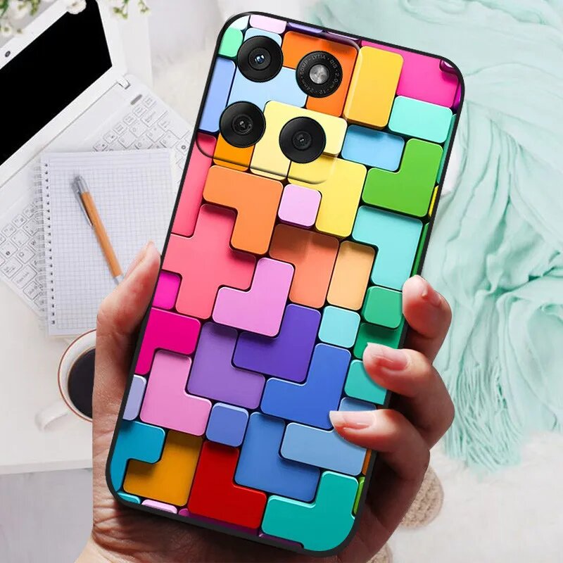 Для Motorola Edge 60 Pro чехол Edge60 Stylus черный силиконовый чехол из ТПУ для телефона Moto Edge 60S 60 Pro 5G Bumper Back Funda Моторола Эдж 60 Про, 4