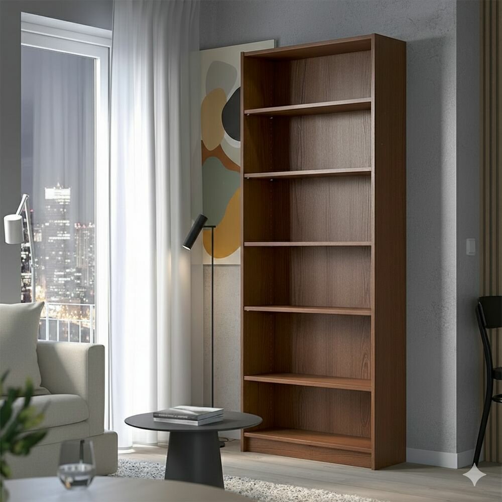 Стеллаж Фортуна К Стеллаж Билли Либерти орех дизайн IKEA