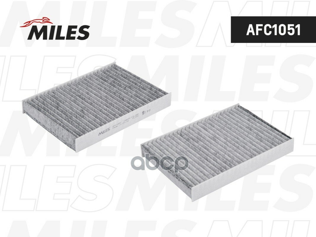 Фильтр салона RENAULT CLIO/LOGAN угольный Miles арт. afc1051