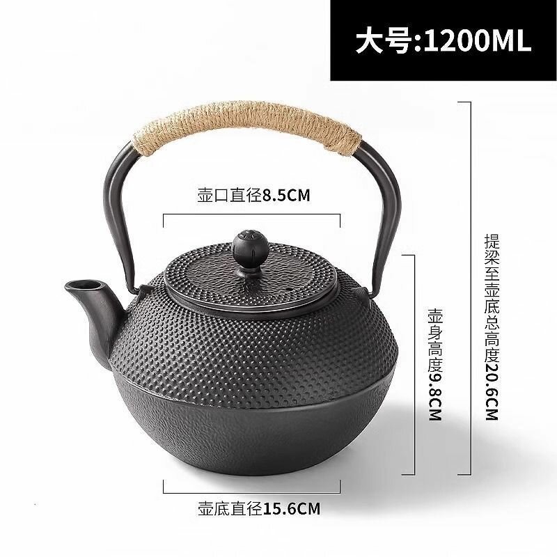 Чугунная чайная печь для домашнего использования, стильная угольная печь для помещений, полный комплект костровой чаши, небольшая печь для наружного обогрева и гриля.