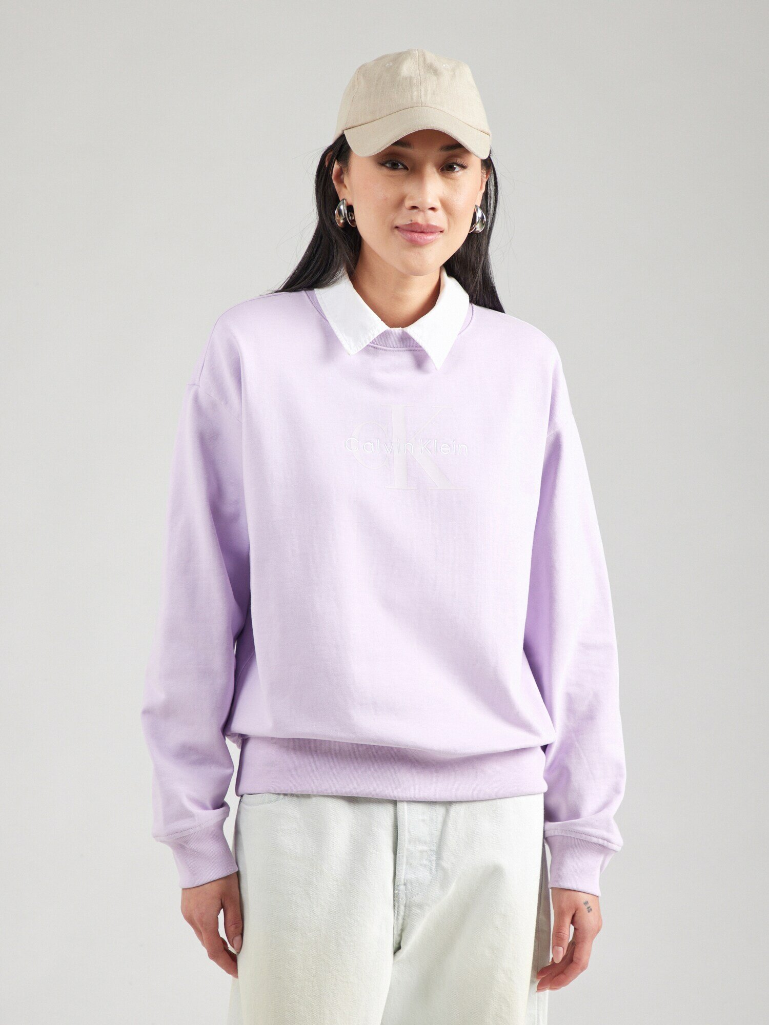 Свитшот Cropped Monogram Sweatshirt