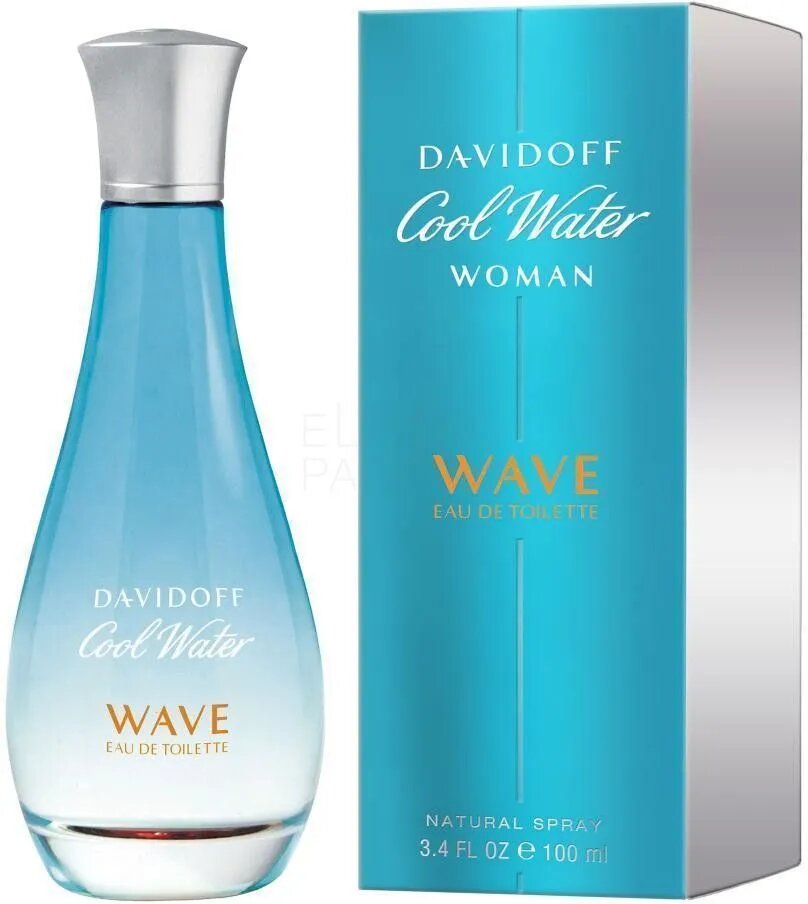 Davidoff Cool Water Wave 100 мл, Туалетная вода женская