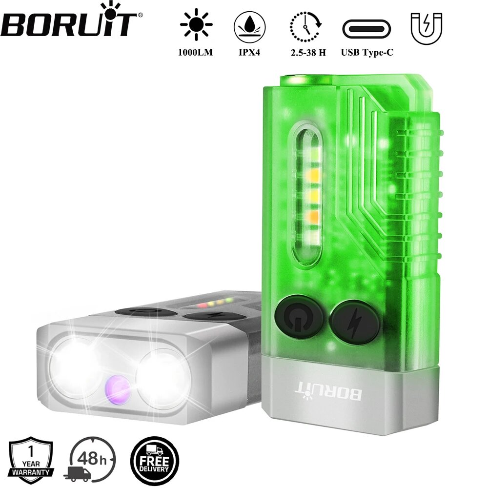 BORUiT V10 Фонарик, цвет: V10 Fluorescence — фото 1