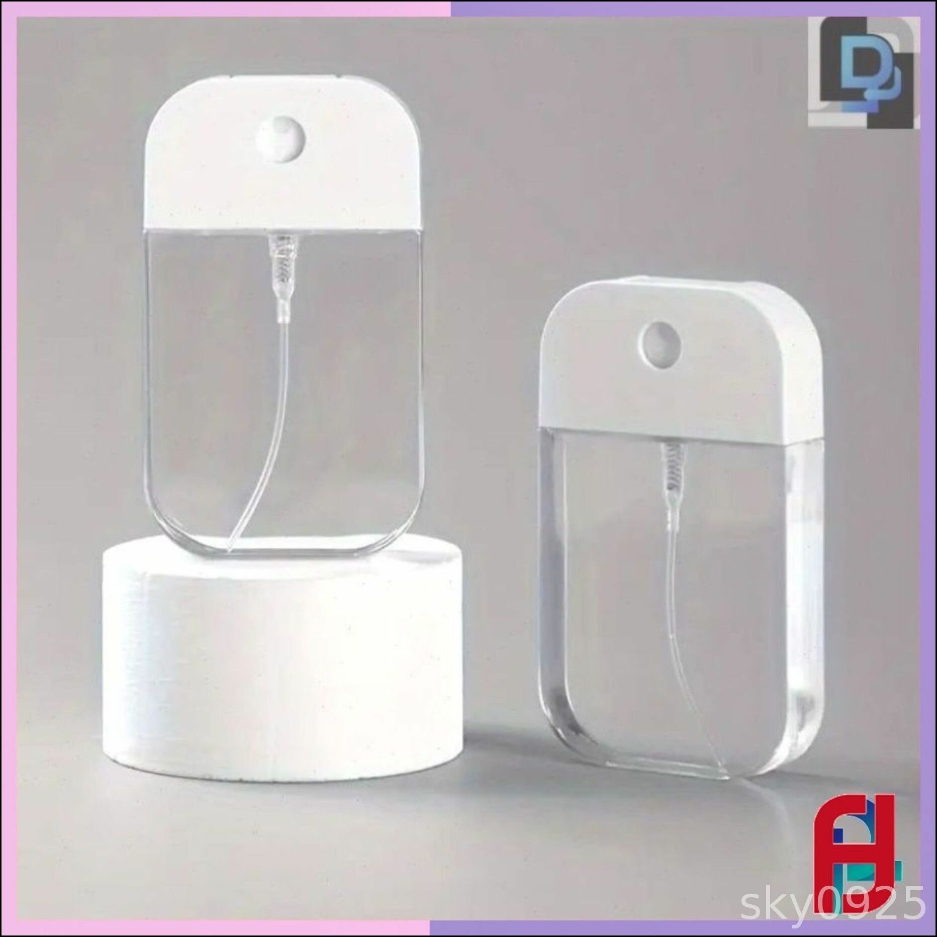 Карманные бутылки-спреи 50 мл - ультрапортативный мини-распылитель тумана