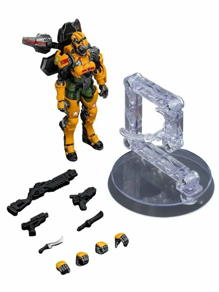 Подвижная фигурка JOYTOY Infinity 1/18 Action Figures Yu Jing Black Ops Tiger Soldier, Female Model Toy Gift Free Shipping