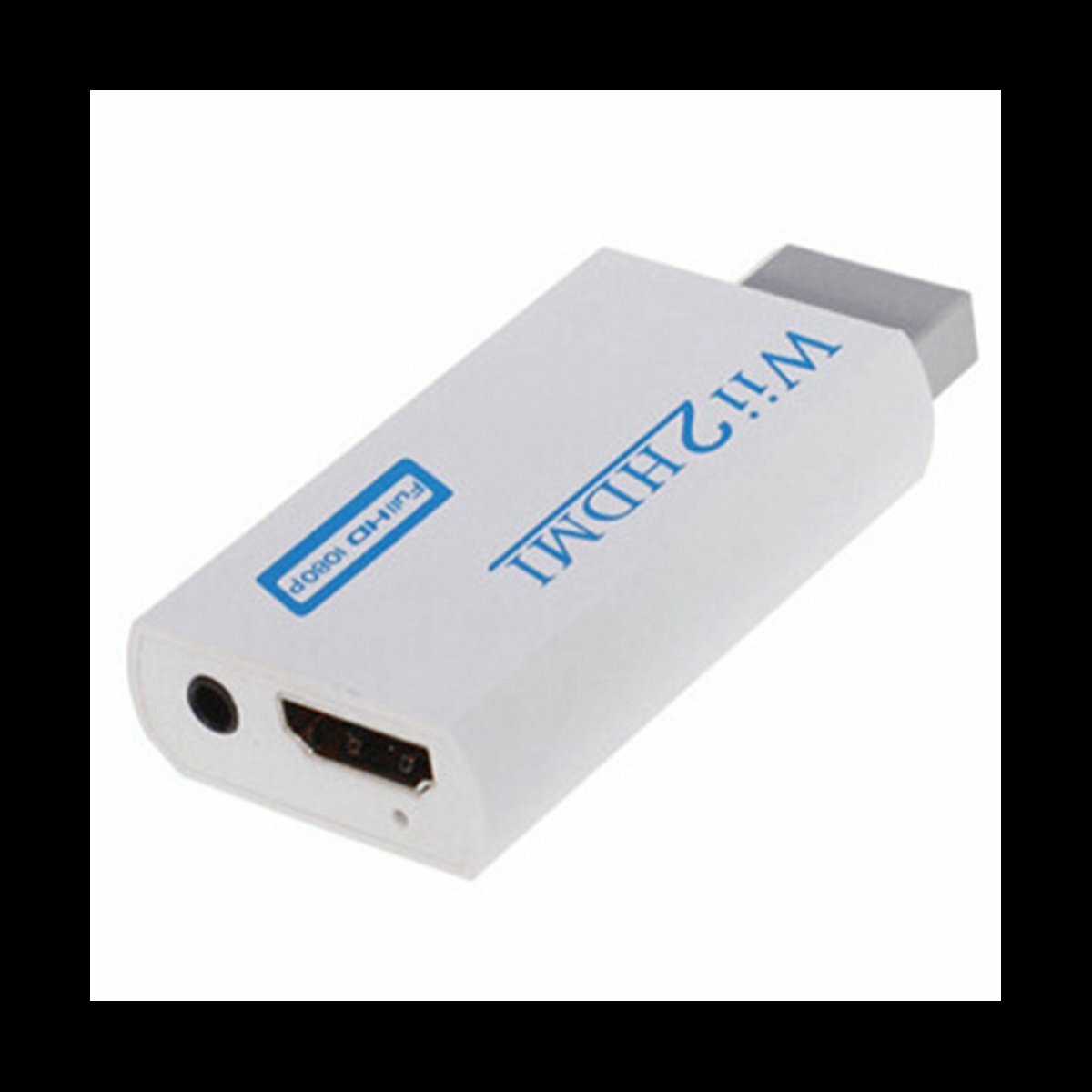 1080P HDWii в HDMI-конвертер, совместимый адаптер для ПК Разъем монитора HDTV 3,5 мм Видео Аудио Wii2HDMI