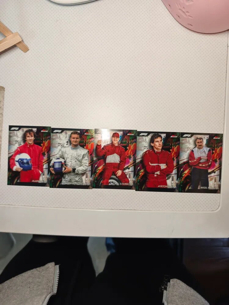 Набор коллекционных карточек Topps F1