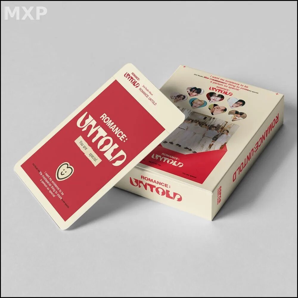 Коллекционные фотокарты LOMO 2024 из альбома UNTOLD группы ENHYPEN, эксклюзивный набор из 55 мини плакатов для поклонников