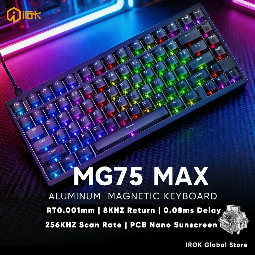IROK MG75 Max Black механическая клавиатура 75%