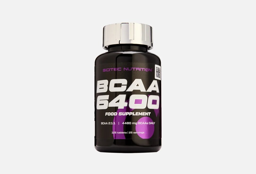 Scitec Nutrition 6400 мг в таблетках BCAA 125 шт