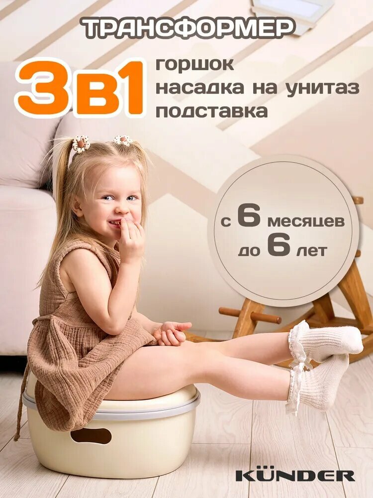 Горшок детский 3 в 1 трансформер