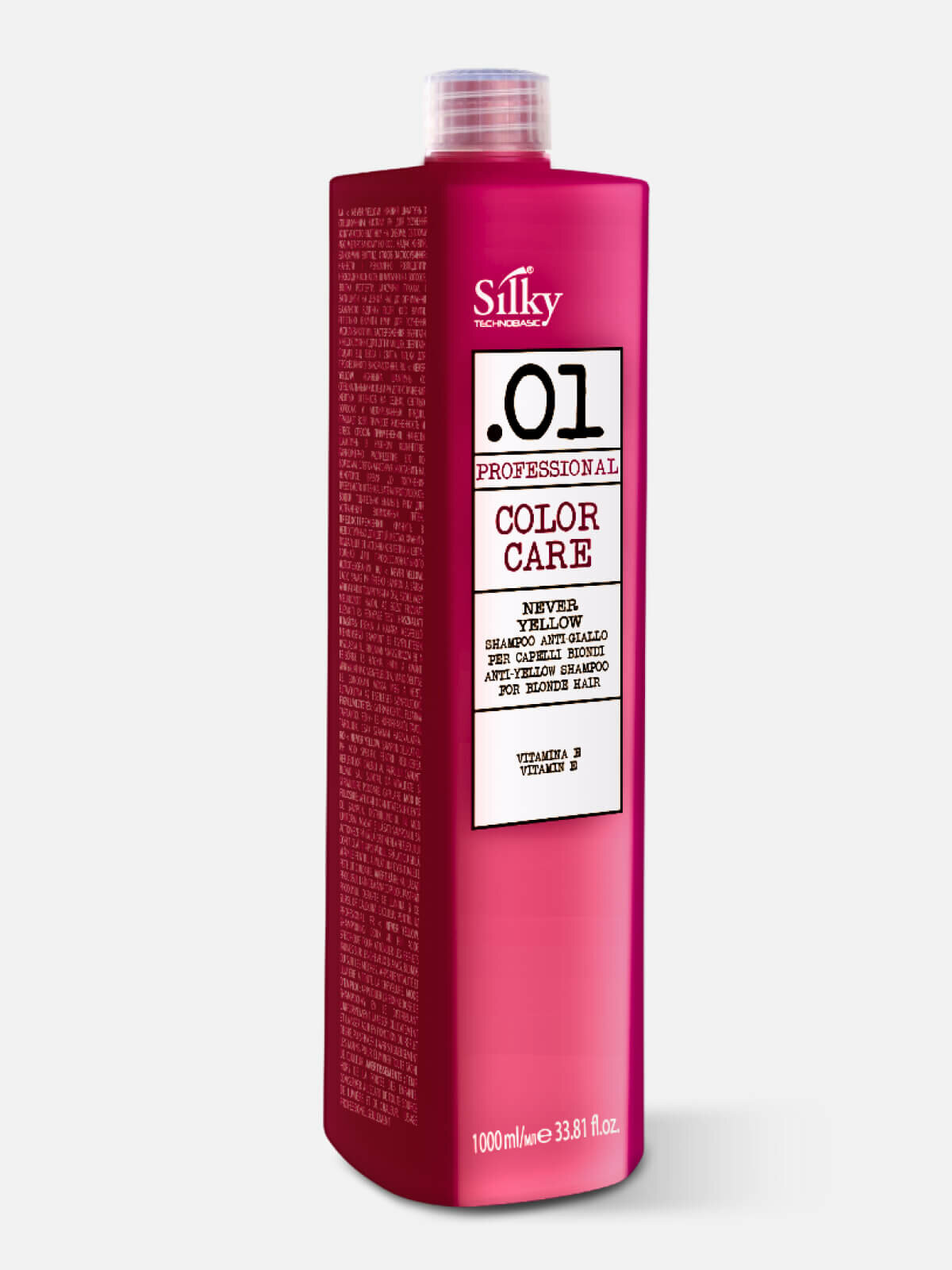 Оттеночный фиолетовый шампунь для осветленных волос Silky Professional Color Care, 1000 мл