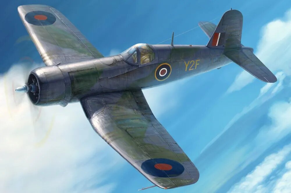 1/48 Британский истребитель Corsair MK.III Сборочная модель