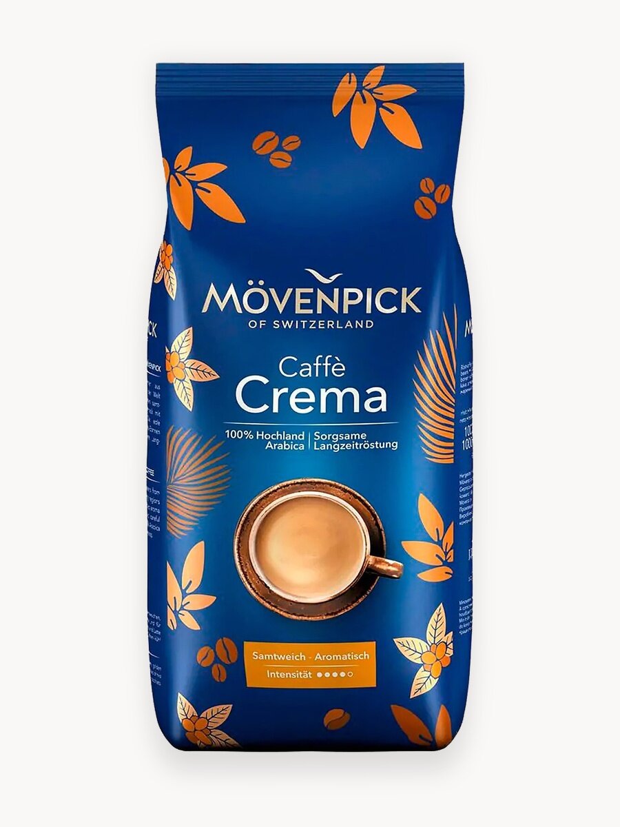 Кофе в зернах Movenpick Caffe Crema 1кг