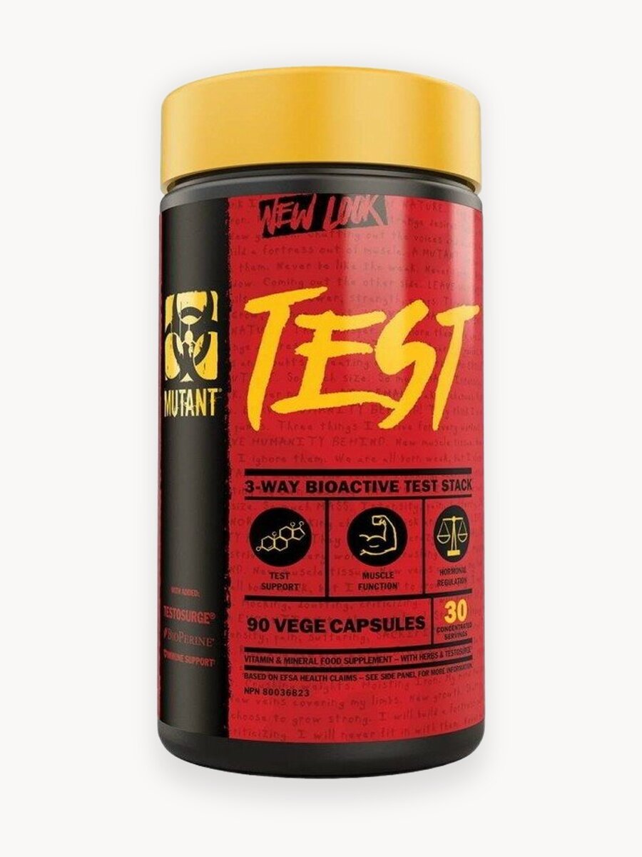 Mutant TEST, 90 капс.