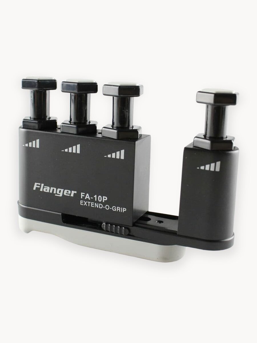 FA-10P-B Extend-O-Grip Тренажер для пальцев, регулируемый, черный, Flanger