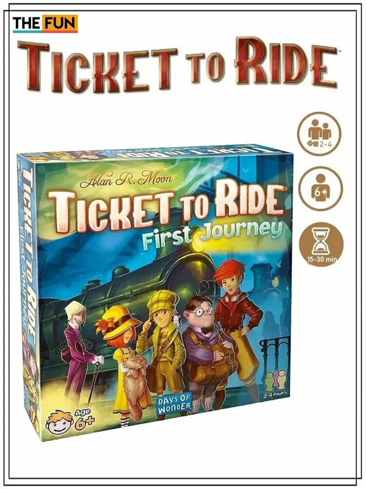 New Ticket To Ride Настольная Игра Стратегия, Кастомизированная Версия На Английском Языке