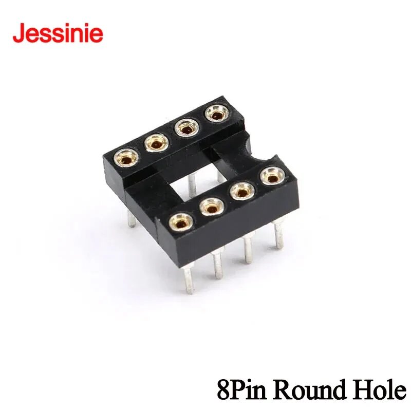8Pin Round Держатель микросхем DIP