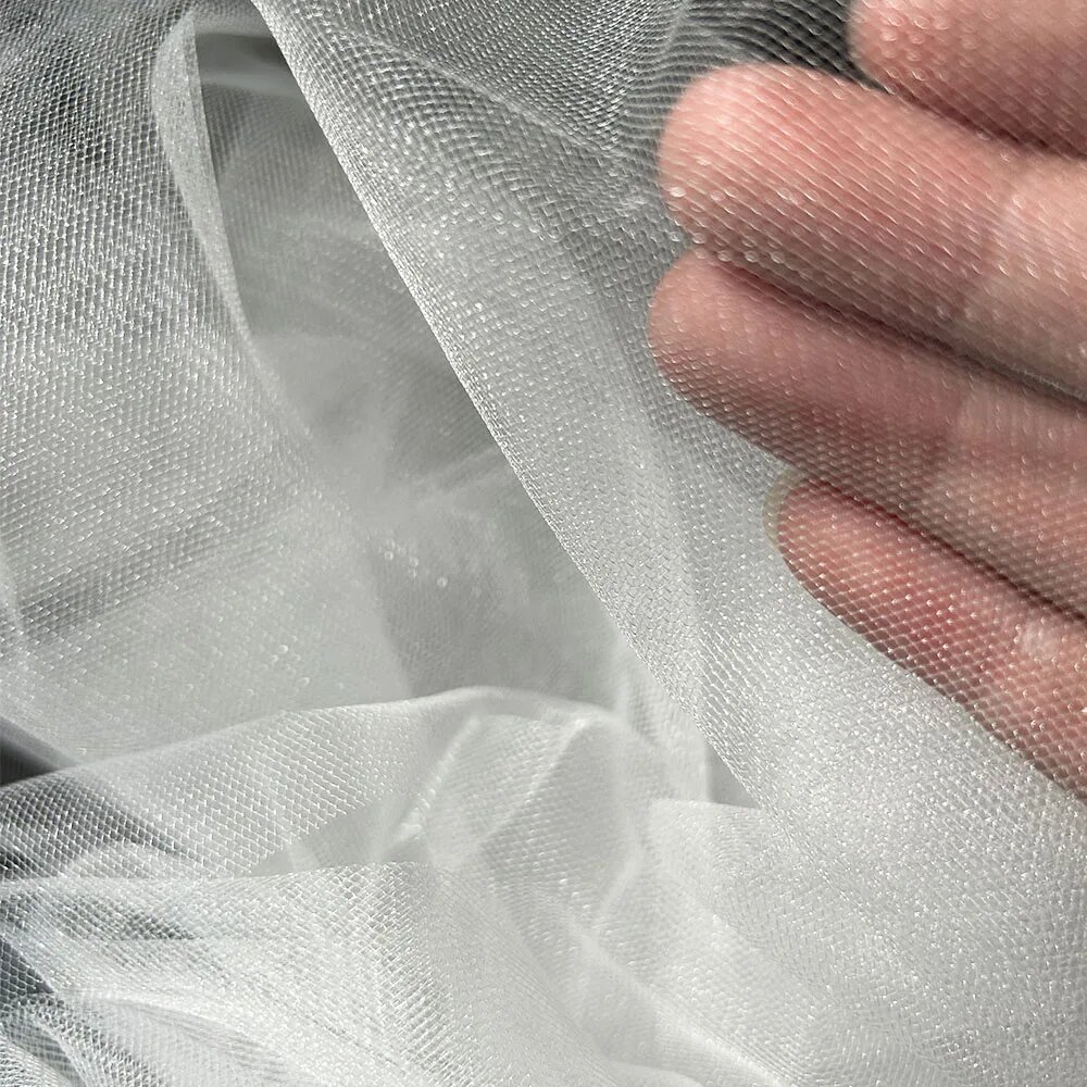 Findohope шелковый марлевый тюль 150x100 см Белый, белый