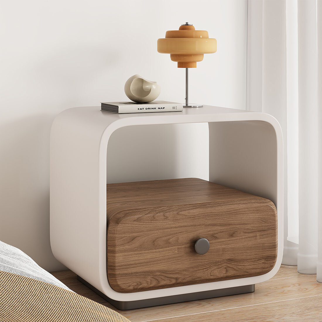 Дизайнерская прикроватная тумбочка Helios (ширина 40 см)