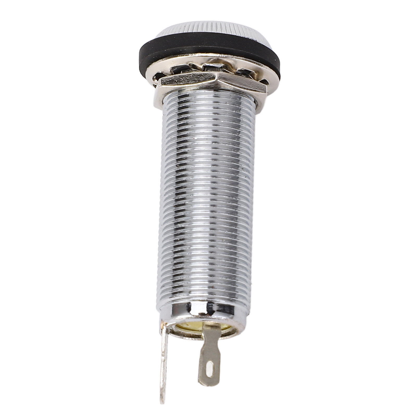 Гитара бас-баррель джек гнездо 6.35 мм латунный моно цилиндр вход выход 3 штырька электрогитара части