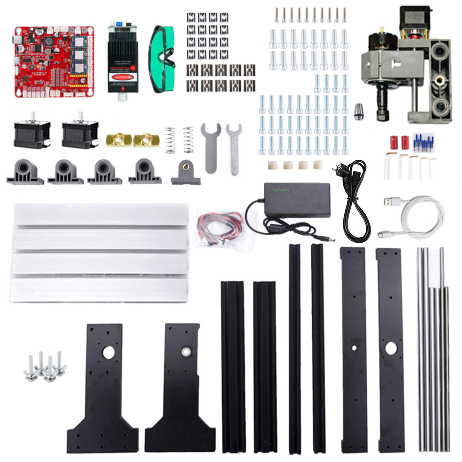 CNC 3018 Pro 500 МВт гравер GRBL Control 3 Carving Machine для деревянного акрилового пластика