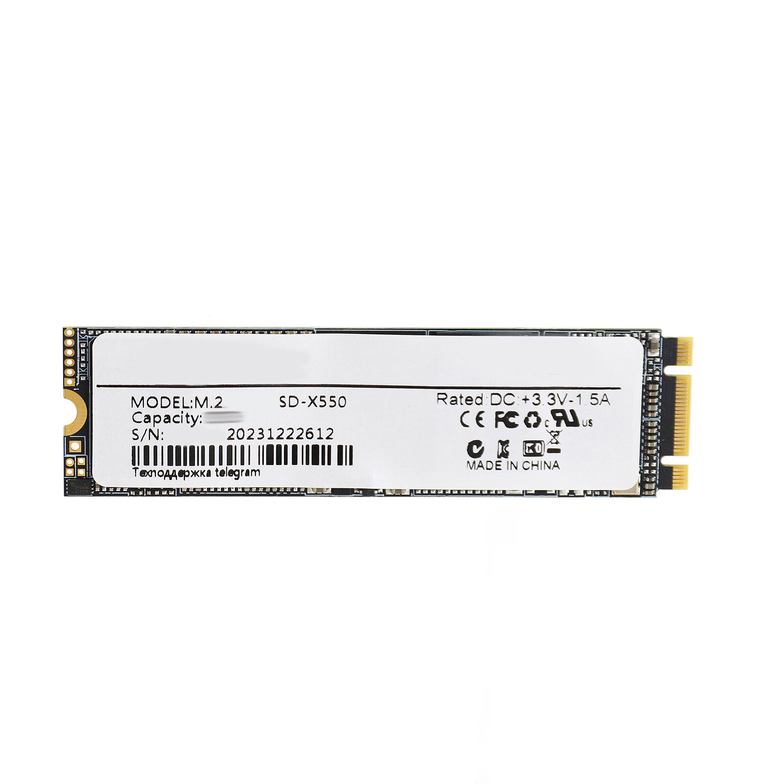 Портативный SSD Высокоскоростной Чтение Запись Обновление NGFF M.2 1TB для Ноутбука