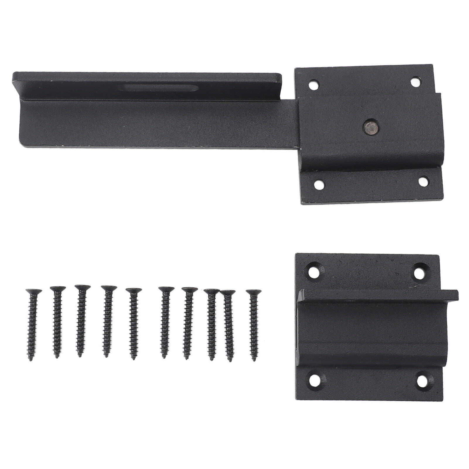 Защелка Для Ворот: Комплект 12 Деталей Универсальный Монтаж - Засов Для Двери С Замком Высокая Прочность - Запор Для Калитки For Двери Сарая Заборы И Ворота