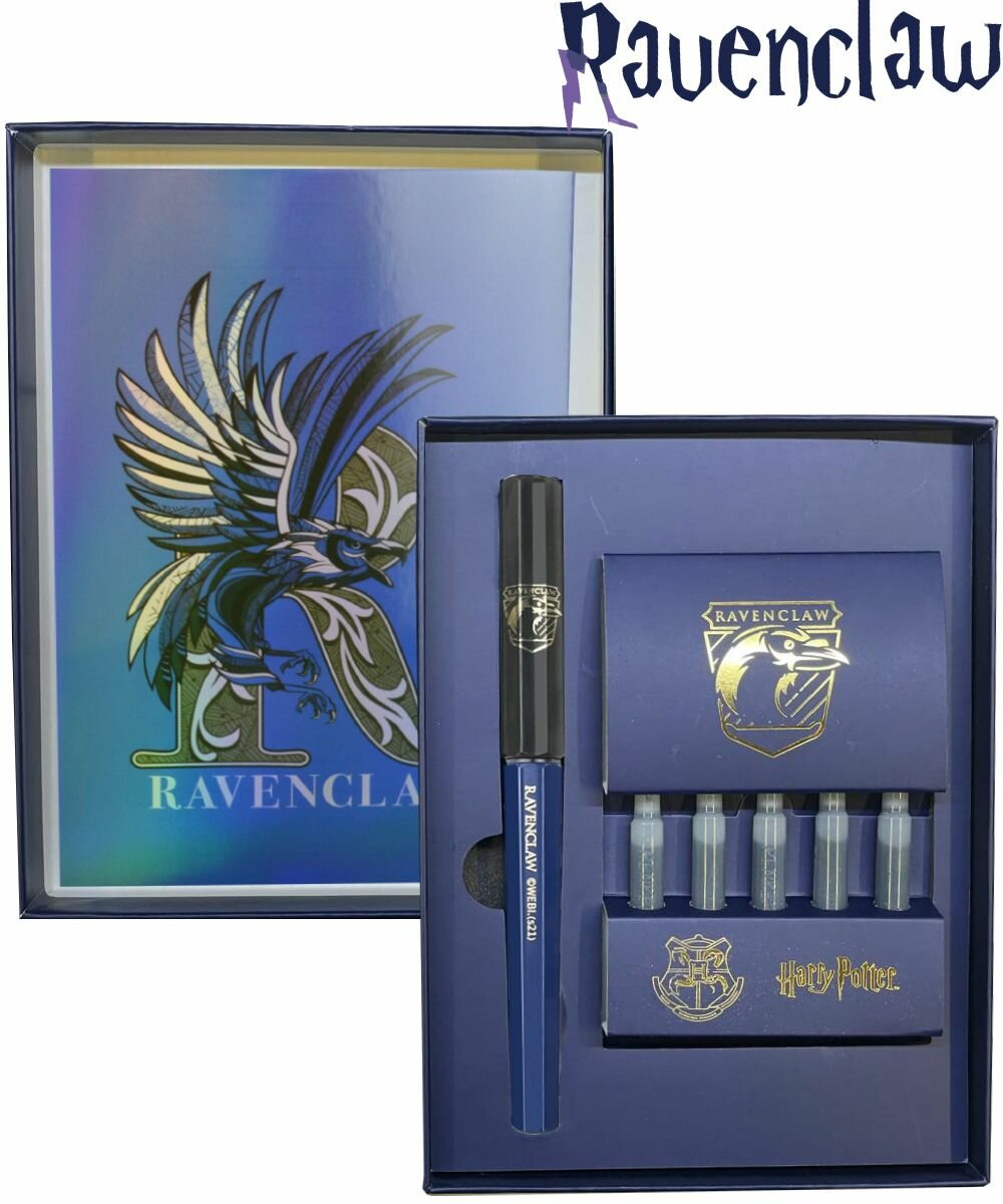 Перьевая ручка Platinum x Harry Potter Limited Edition в подарочной коробке, Рэйвенкло