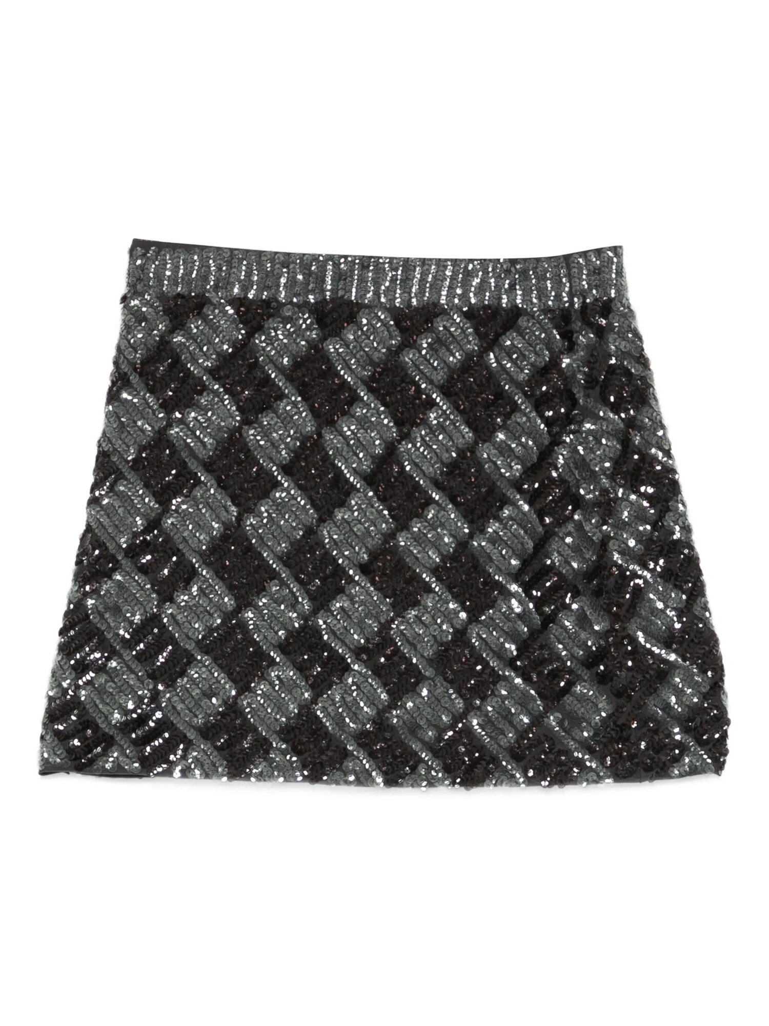 Юбка Юбка мини с пайетками