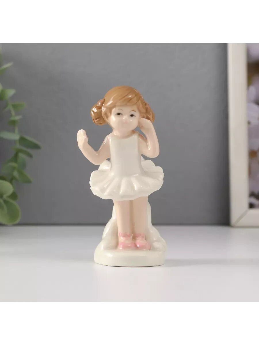 Фигурка балерины керамическая